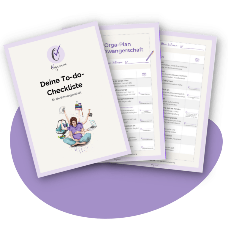 Schwanger? Smarte To-do Checkliste mit allen 35 Orga-Themen